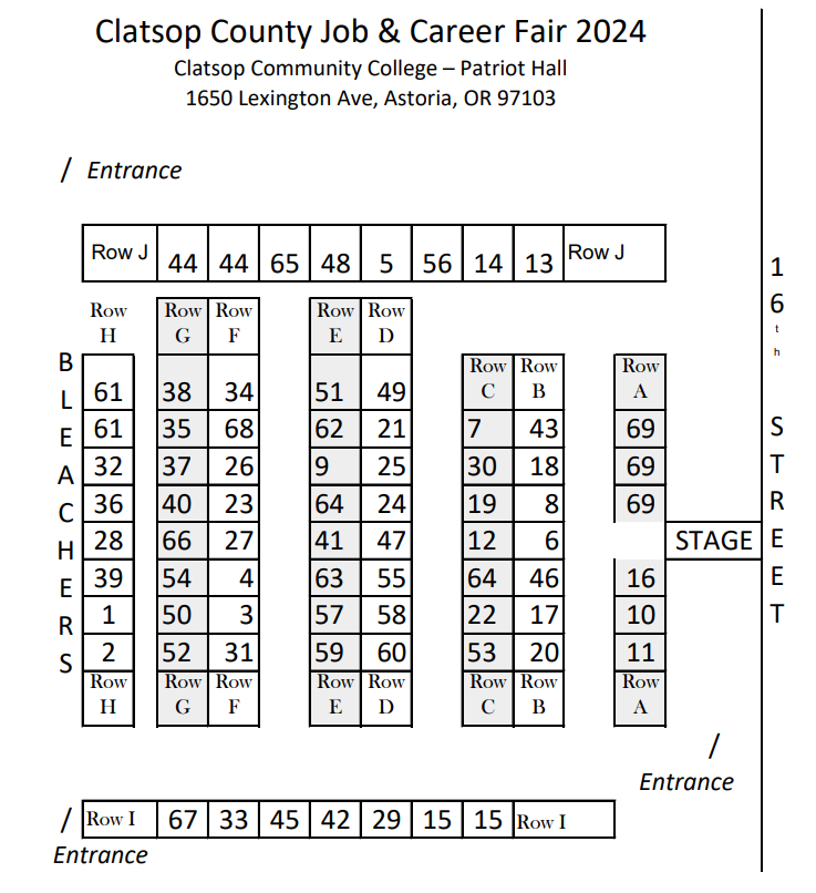 Employer Map 2025 Coming Soon – Clatsop County Job & Career Fair